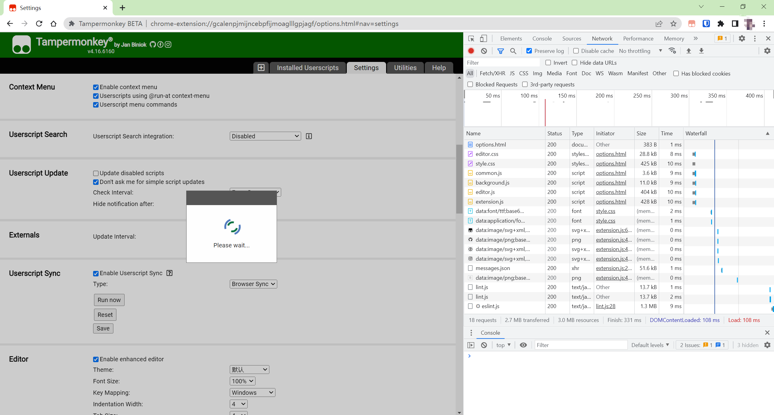 Cloud sync is much slower than usual · Issue #1449 · Tampermonkey/tampermonkey · GitHub