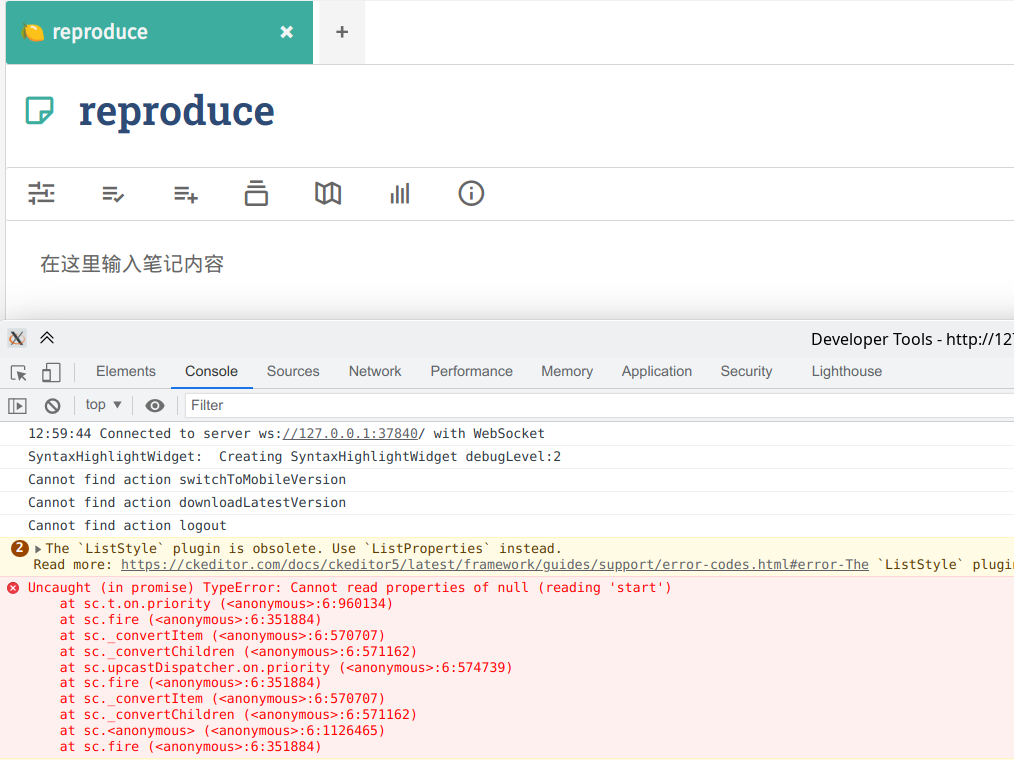 (Bug report) Having tag nested in the tag would cause the editor not to work · Issue #3026 ...