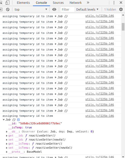 Repeated Strange Console Messages Seems After Upgrade To 2x · Issue 277 · Feathersjs
