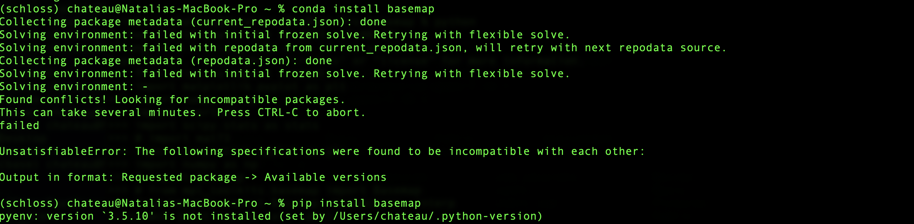 Basemap With Mac M2 Issues · Issue 574 · Matplotlibbasemap · Github