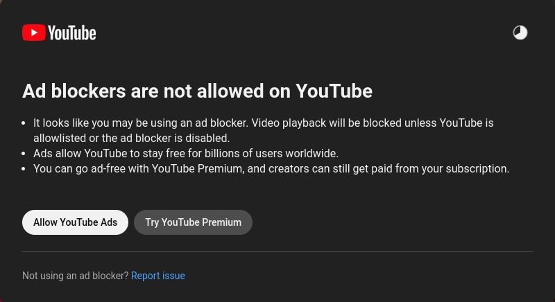 Youtube.com antiadblock · Issue #156546 · AdguardTeam/AdguardFilters · GitHub