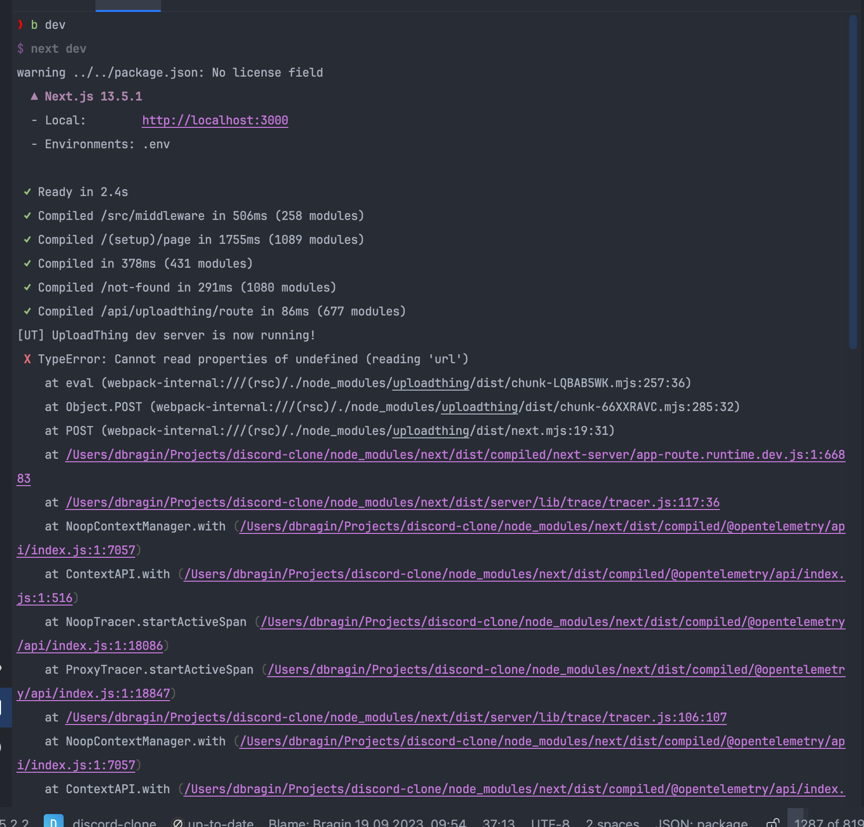 [Bug]: TypeError: Cannot read properties of undefined (reading 'url') · Issue #374 · pingdotgg ...