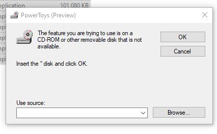 Can't uninstall or install newer version overtop of Vers. 0.63.0 ...