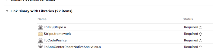 'Stripe/Stripe.h' file not found · Issue #11 · tipsi/tipsi-stripe · GitHub