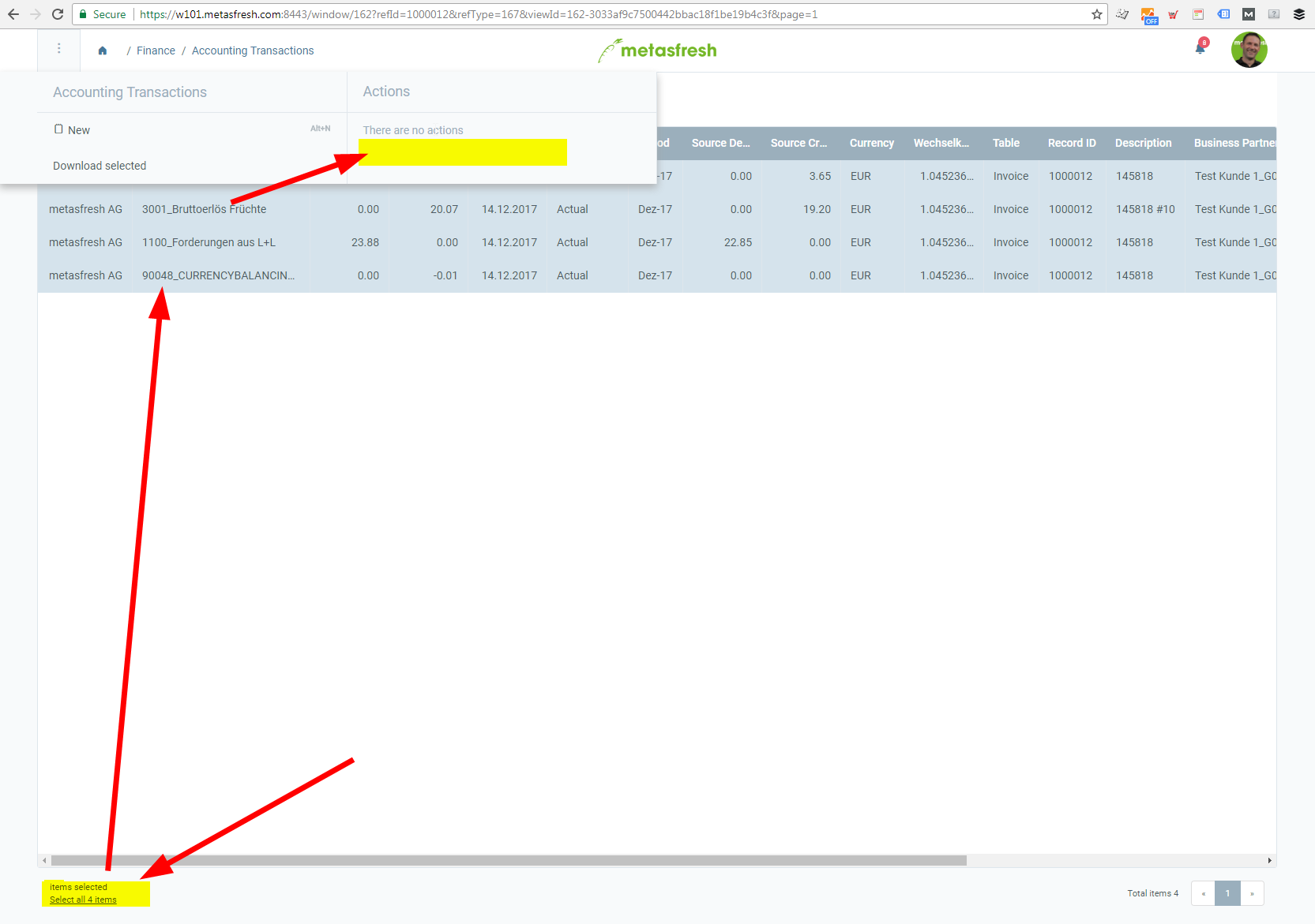 New Action for Repost Document in Accounting Transaction Window · Issue ...