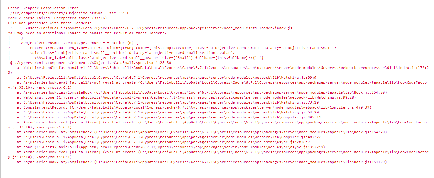 Follow the `@cypress/vue` document to run program that is not working · Issue #15372 · cypress ...