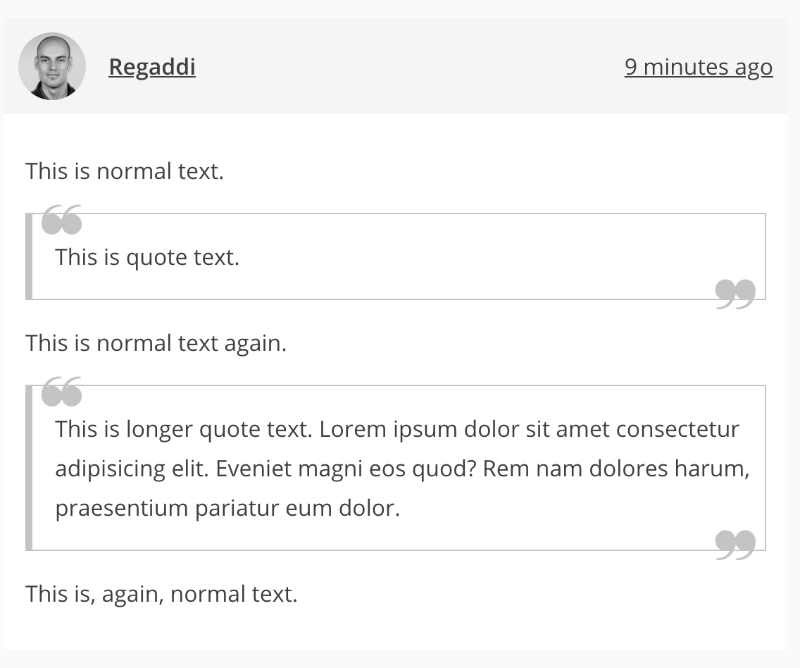 markdown quotes do not have very identifiable styles · Issue #2360 ...