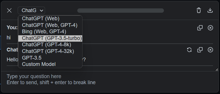 When using multiple APIs on a single page, the dropdown menu can be cumbersome. Can we add a ...