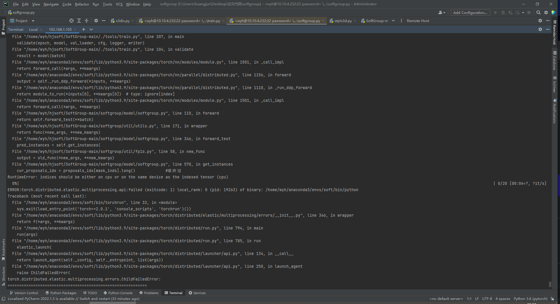 when i training stpls3d,i have some problems · Issue #178 · thangvubk/SoftGroup · GitHub