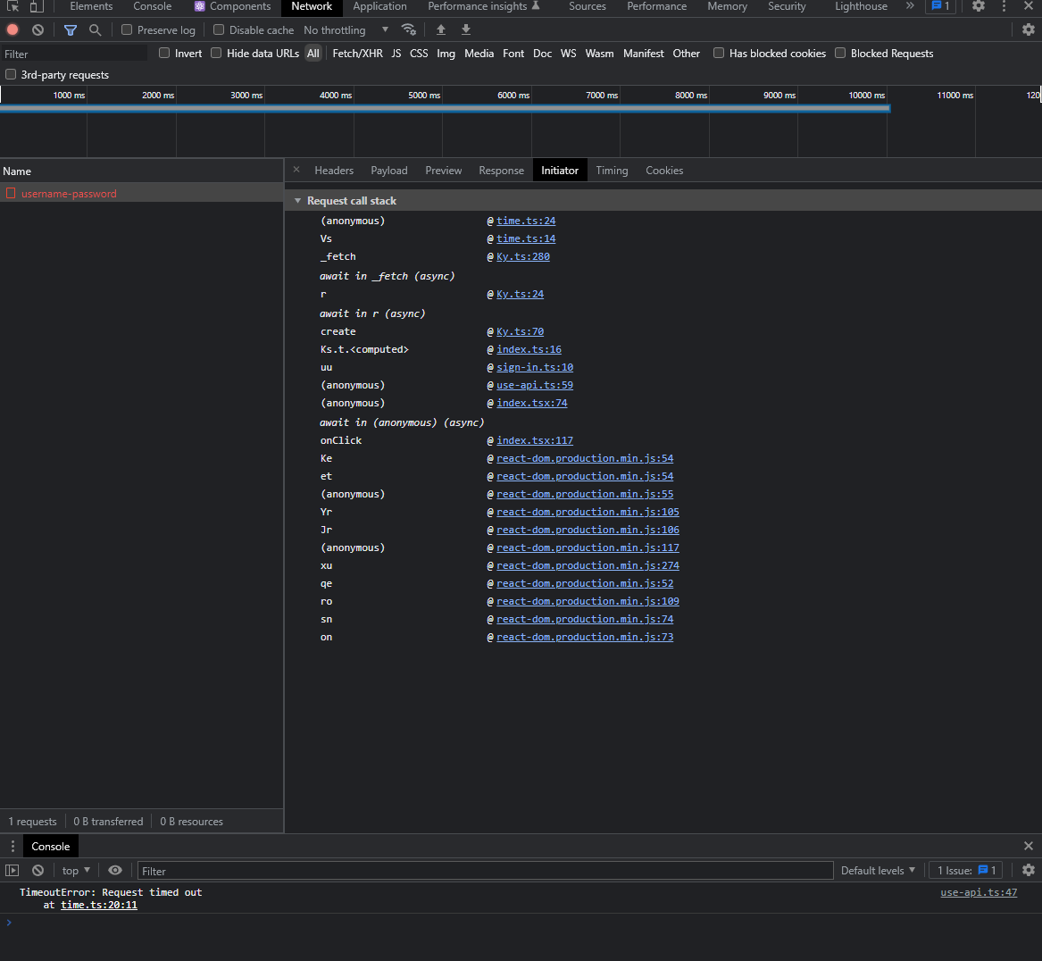 bug: User Creation Error using username and password · Issue #1798 · logto-io/logto · GitHub