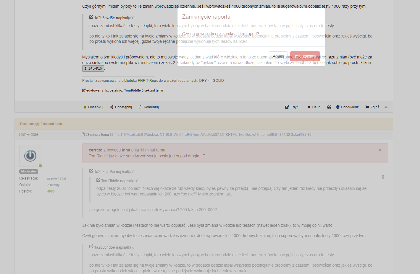 Freezowanie znikajacego postu i modala · Issue #692 · pradoslaw/coyote · GitHub