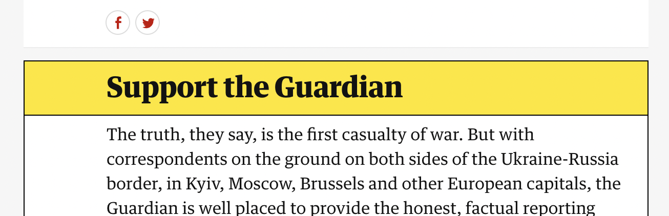 Support the Guardian · Issue #4180 · guardian/dotcom-rendering · GitHub