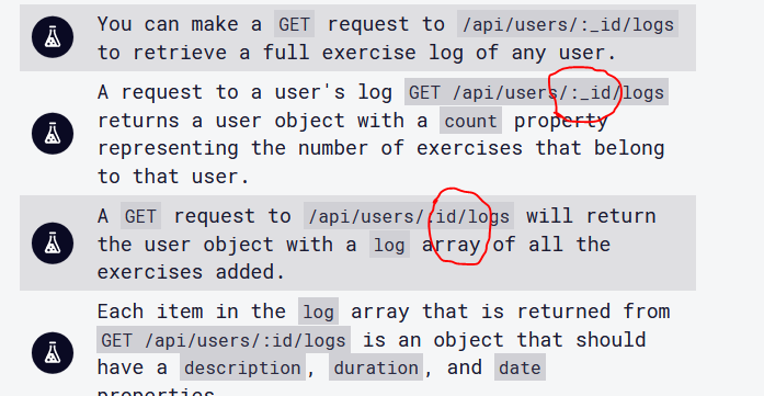 different api routes at `exercize tracker` tests challenge · Issue ...