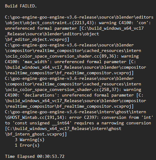 different errors while compile is running ,result in fail to complete · Issue #52 ...