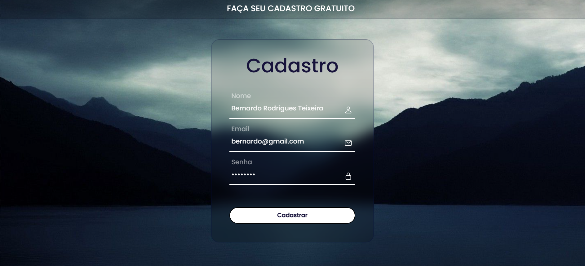 GitHub - beerts/django-cadastro: Cadastro com DJANGO, HTML e CSS