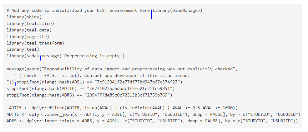 Improper indentation in get_rcode and get_rcode_utils · Issue #835 · insightsengineering/teal ...