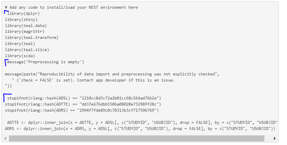 Improper indentation in code output · Issue #838 · insightsengineering/teal · GitHub