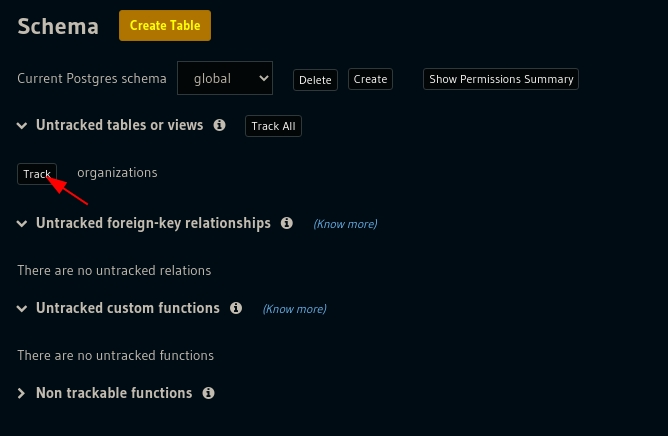 Error When Clicking On Track Table · Issue 6425 · Hasura Graphql Engine · Github