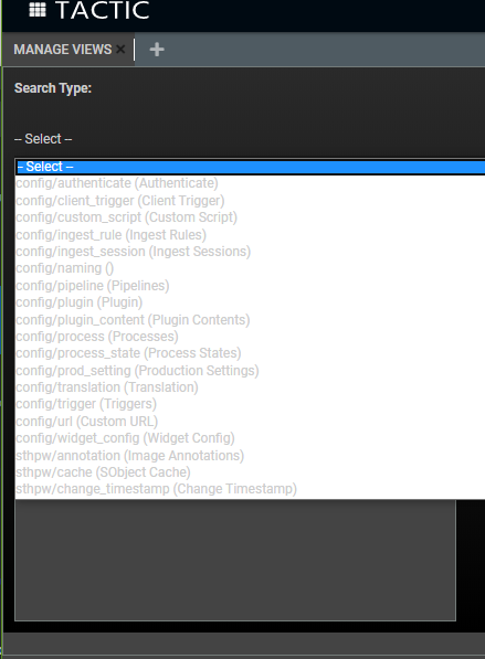 Some UI minor bugs/strange behaviors · Issue #1532 · Southpaw-TACTIC/TACTIC · GitHub