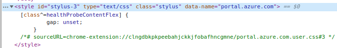[Bug] Cannot style portal.azure.com · Issue #1546 · openstyles/stylus · GitHub