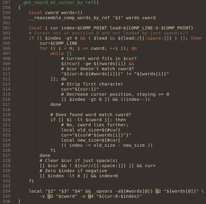 Bash `usrsharebash Completionbashcompletion` Is Not Correctly