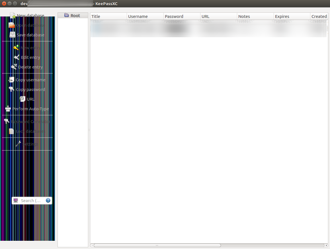 Weird sidebar coloring · Issue #3067 · keepassxreboot/keepassxc · GitHub