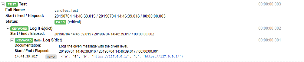 Log: Automatically formatting URLs does not handle `{` and `}` correctly · Issue #3231 ...
