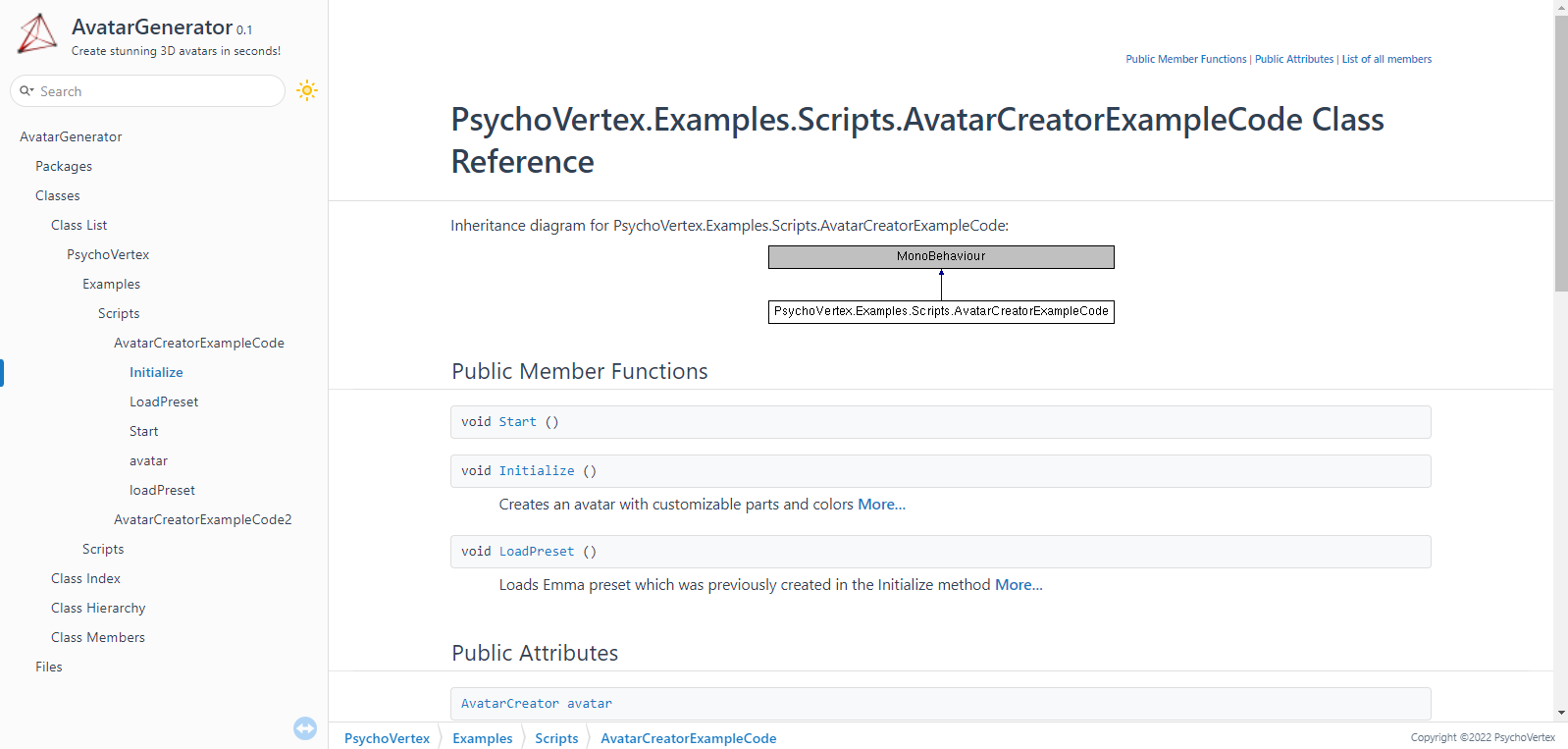 GitHub - mzage31/Documentation-Generator: Generate c# and unity ...
