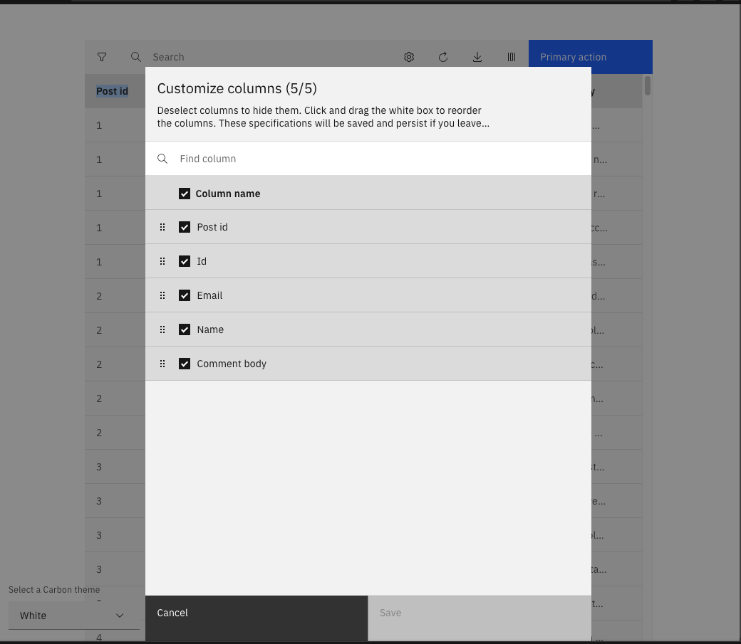 [Datagrid] using useSortableColumns and useCustomizeColumns hooks together breaks column ...