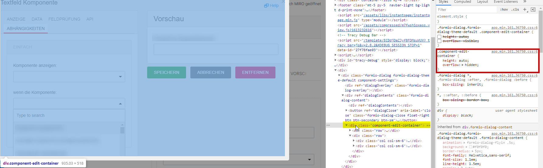 Bug Select Element Dropdown Not Fully Shown In Edit Modal Css