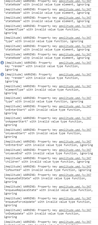 [Amplitude] RangeError: Maximum call stack size exceeded · Issue #279 ...