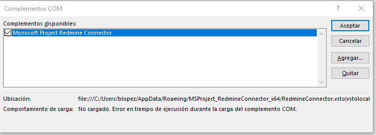 Error activating MS Project plugin · Issue #24 · conveniencable/microsoft_project_connector · GitHub