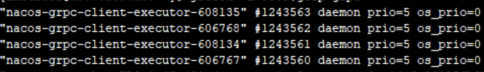 nacos服务端，线程数很多，达到几千 · Issue #7709 · alibaba/nacos · GitHub