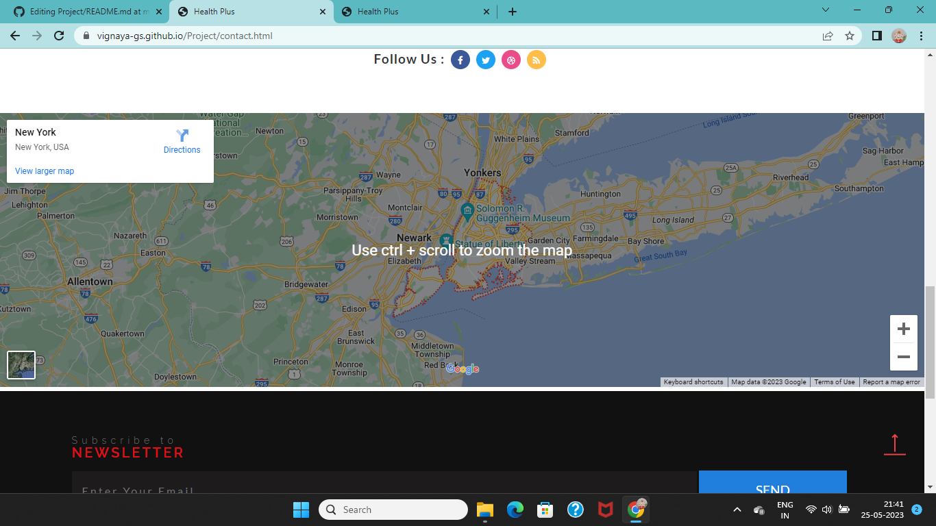 GitHub - Vignaya-GS/Project: The Health Plus project is an all ...