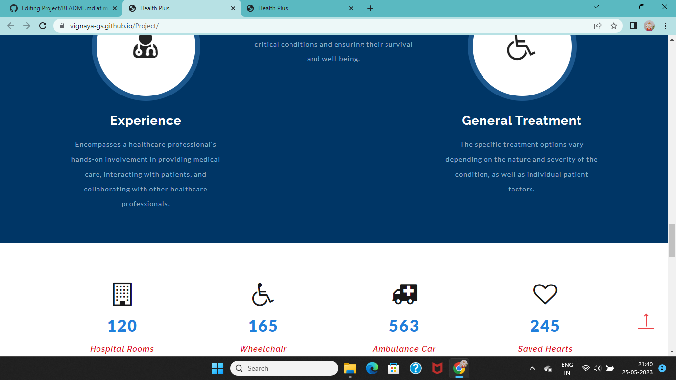 GitHub - Vignaya-GS/Project: The Health Plus project is an all-encompassing strategy to improve ...