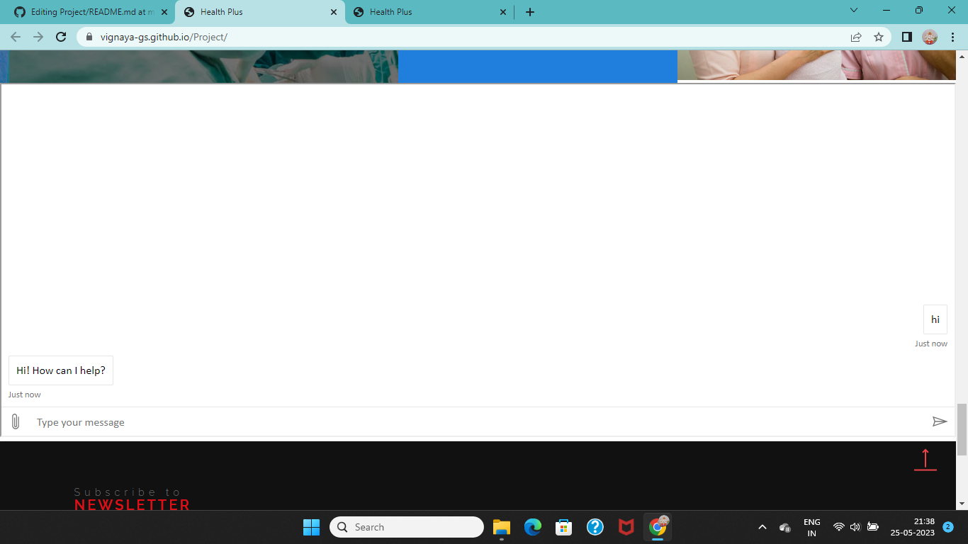 GitHub - Vignaya-GS/Project: The Health Plus project is an all-encompassing strategy to improve ...