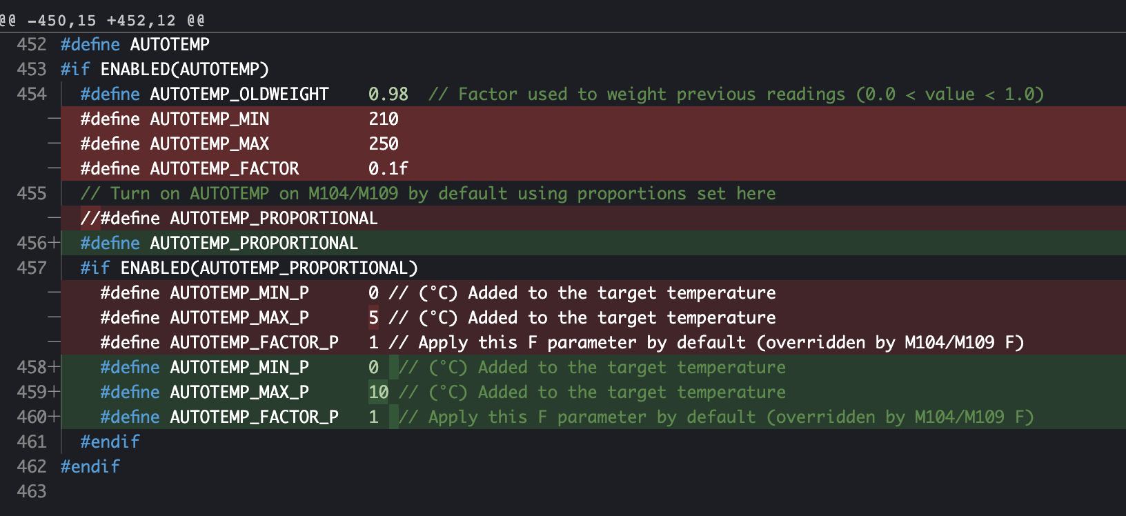 [BUG] Not saving autotemp status and Max · Issue #25235 · MarlinFirmware/Marlin · GitHub