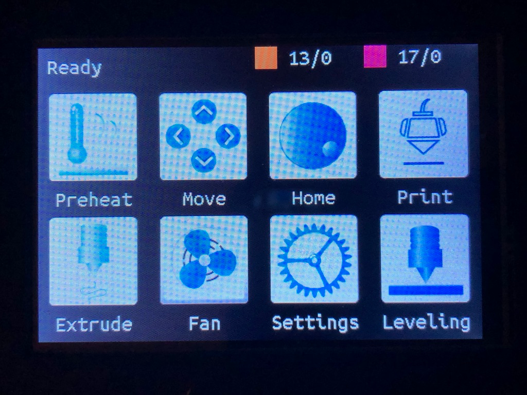 Unified Menu First Page stays on update to classic TFT 3.5 V3 · Issue ...