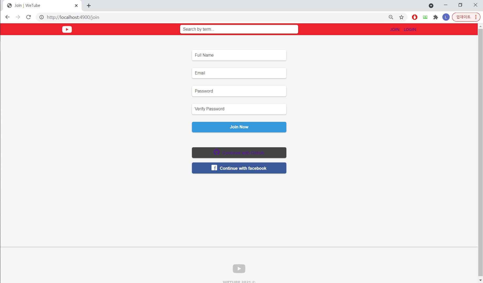 GitHub - 5-SH/wetube: Cloning Youtube with VanillaJS and NodeJS