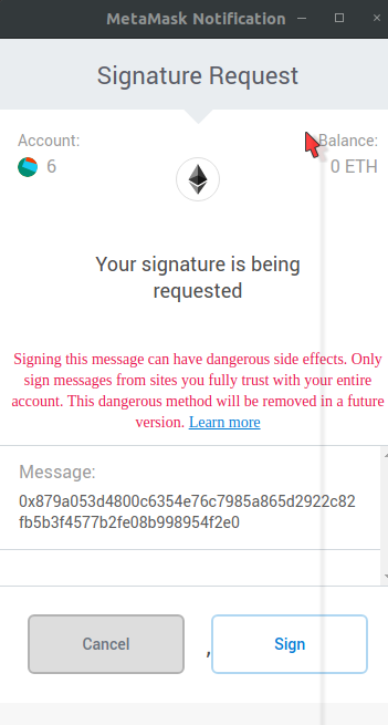 Random Comma when signing transactions · Issue #7624 · MetaMask ...