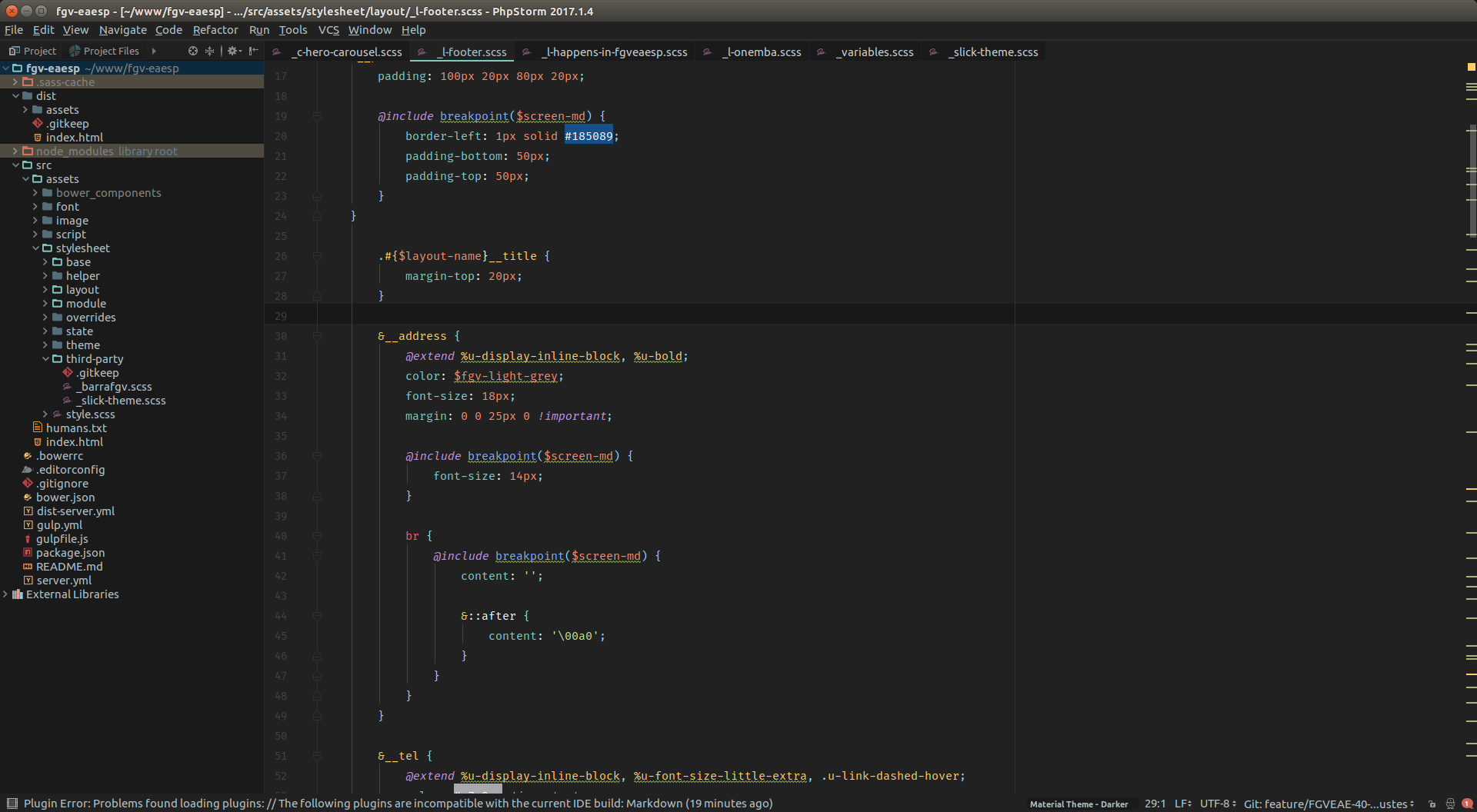 Panels/tabs not matching theme colors · Issue #352 · ChrisRM/material ...