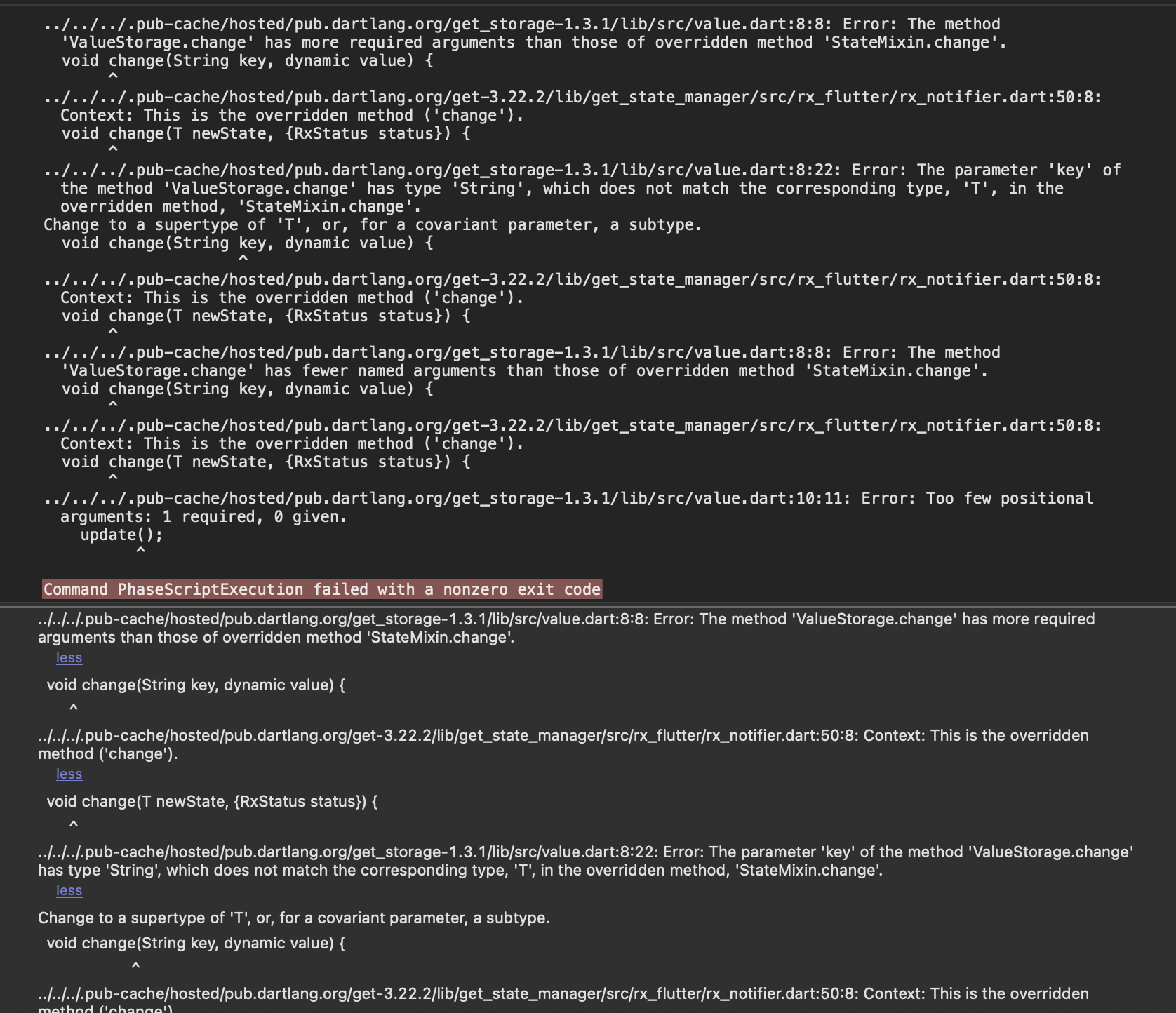 iOS build failed · Issue #903 · jonataslaw/getx · GitHub iOS build failed · Issue #903 · jonataslaw/getx · GitHub