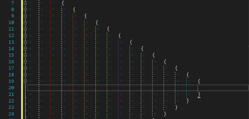 Indent Guide Coloring Issue 130379 Microsoft vscode GitHub
