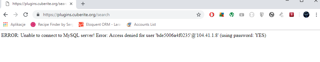 Not exactly cuberite code issue, but at this moment I have no other option to post this issue ...