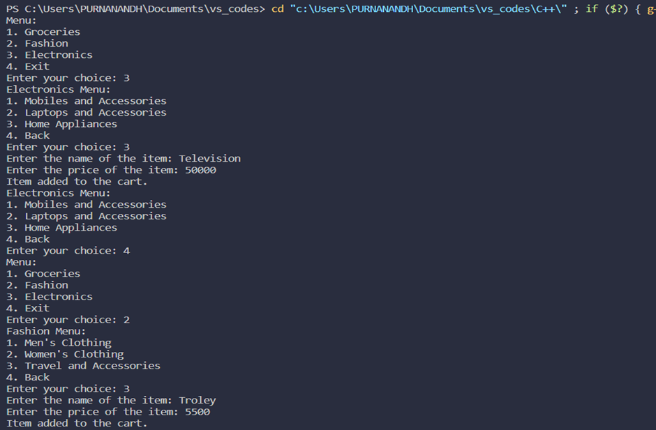 GitHub - PURNANANDH/Super-Market-Billing-System