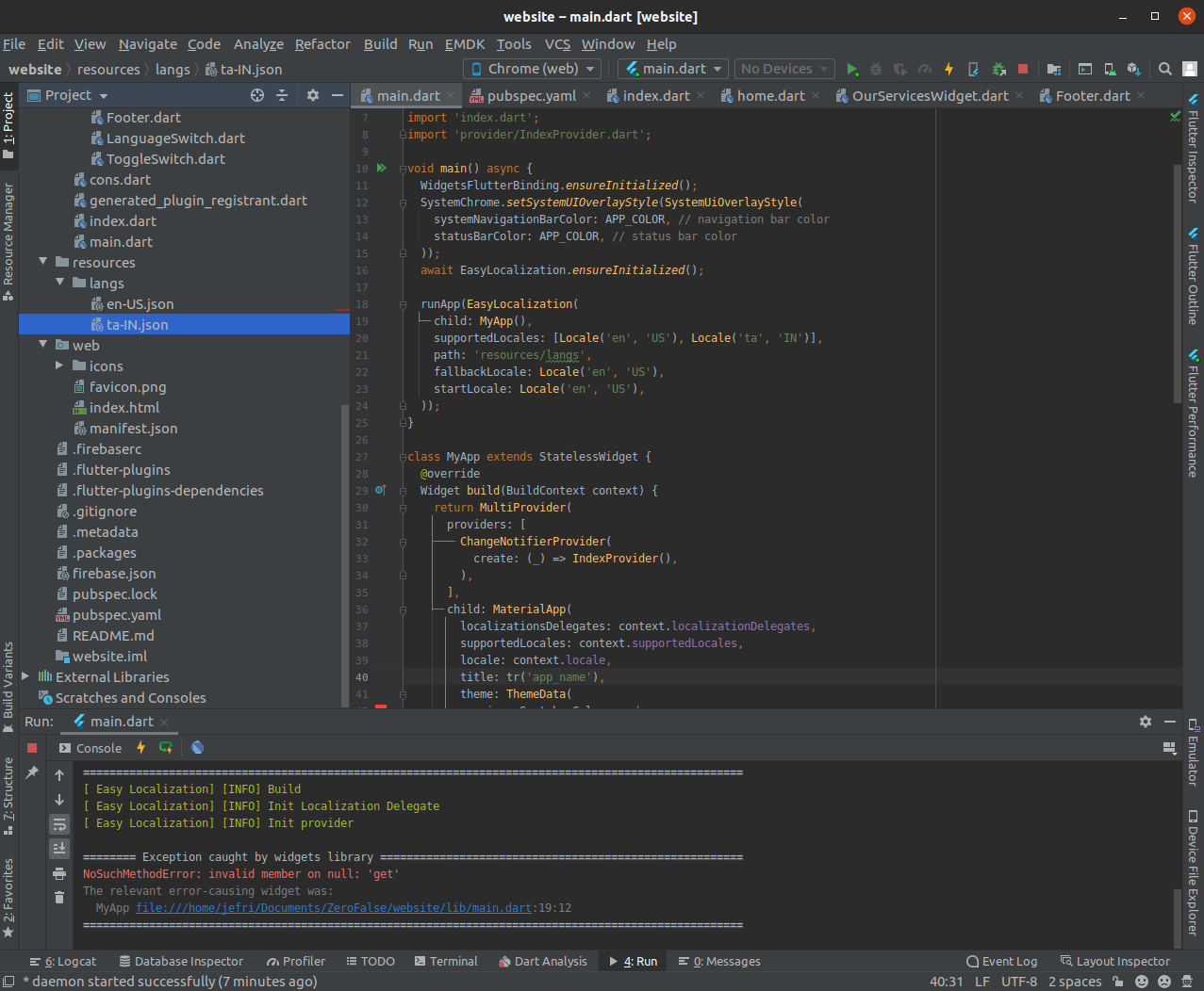 invalid member on null · Issue #331 · aissat/easy_localization · GitHub