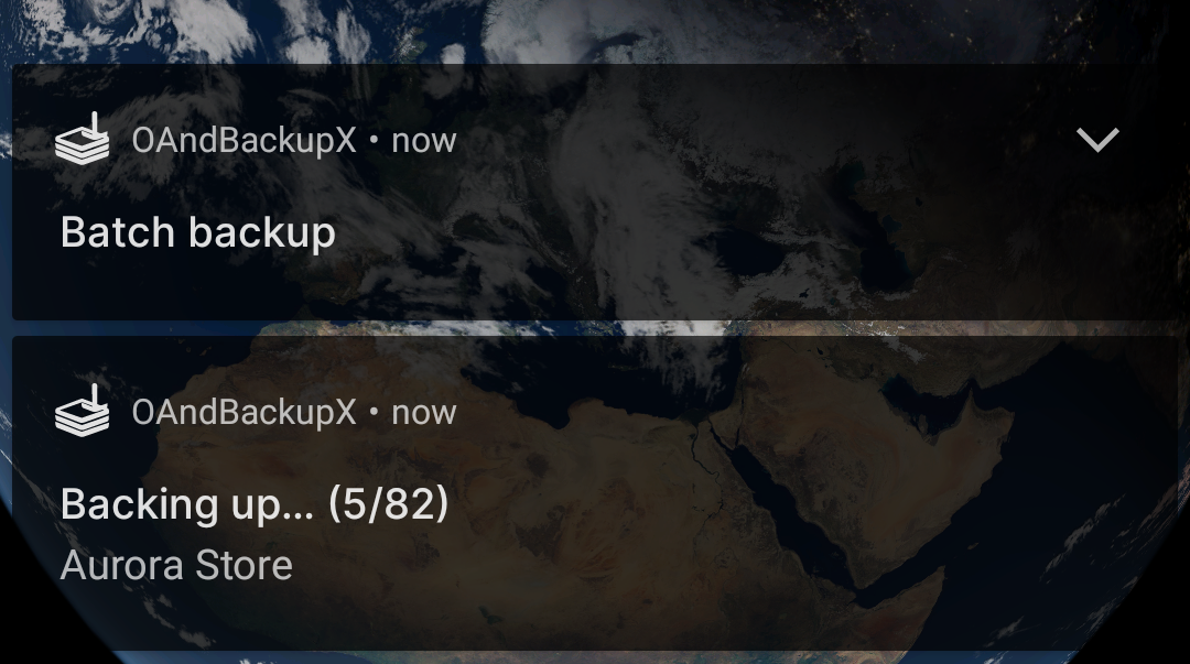 [Feature Request] Notifications bar of backup and restore progress · Issue #275 ...