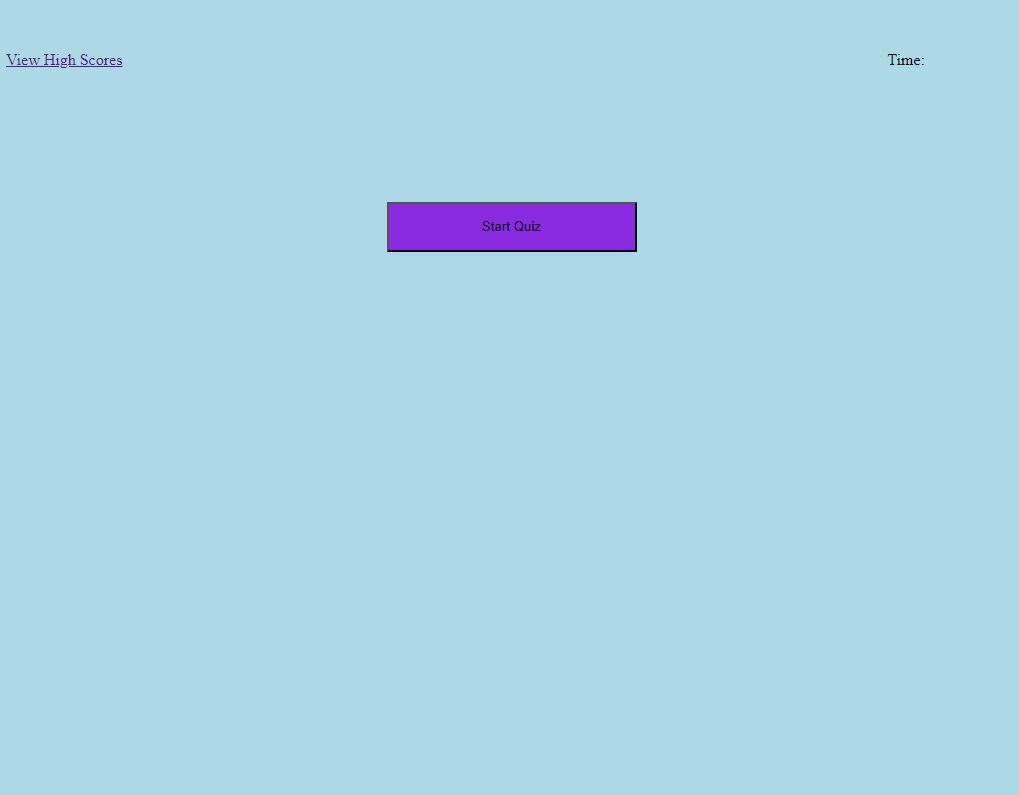 GitHub - kramon25/Timed-Quiz