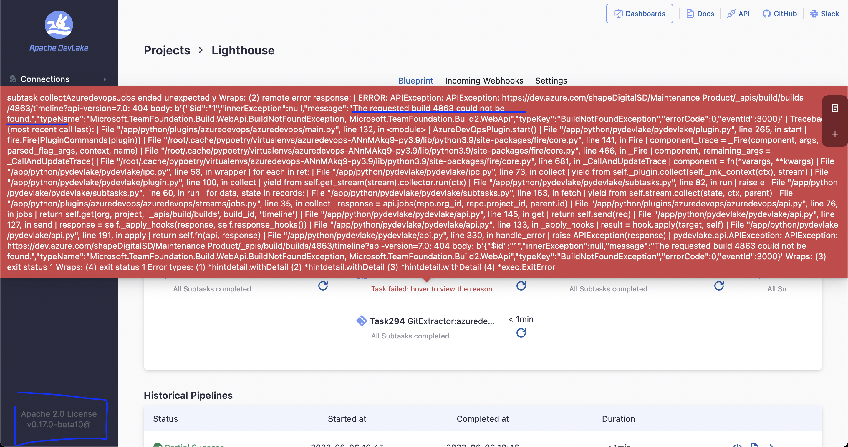 Bug Azure Devops Sql Sha Merge Commit Cannot Be Null · Issue 5298 · Apacheincubator Devlake