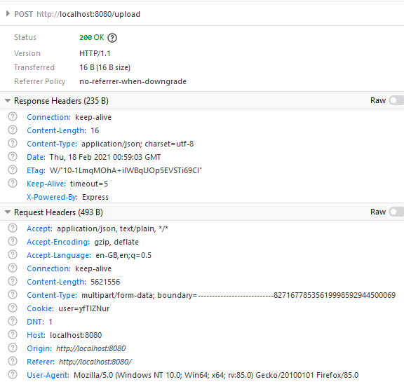 Axios is not calling 'onUploadProgress' for posted files. · Issue #3653 · axios/axios · GitHub
